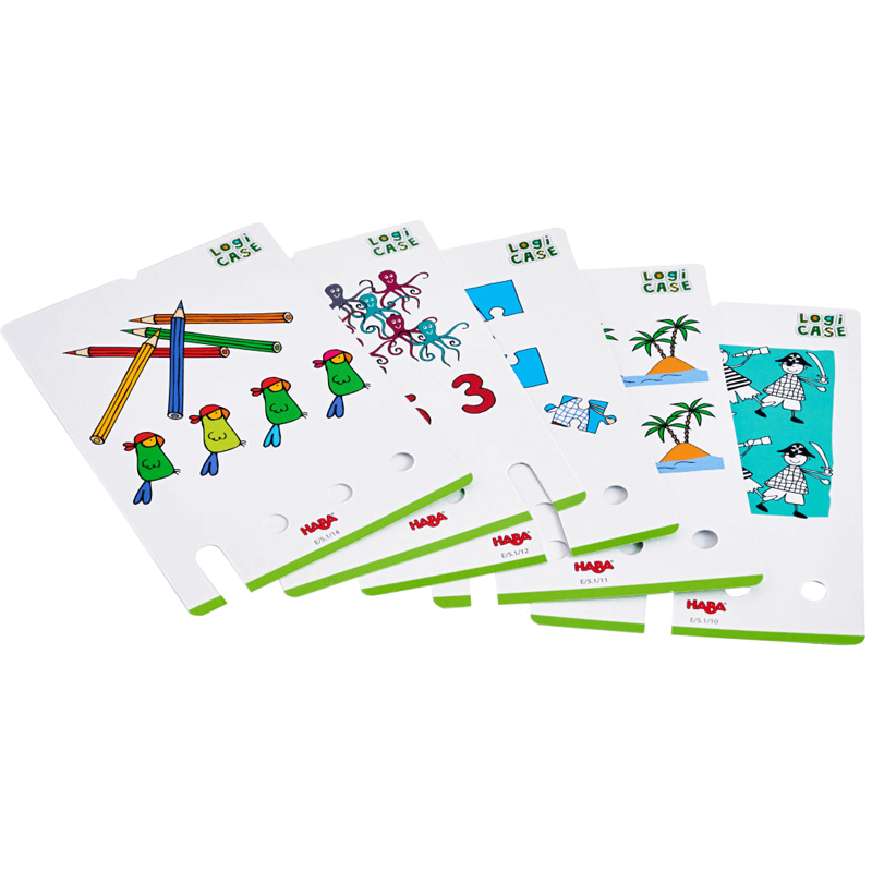 Juego de Lógica Logic Case Set de Ampliación Piratas Haba
